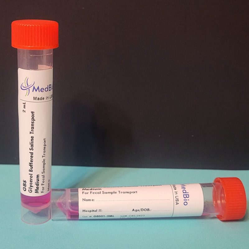 GBS – Glycerol Buffered Saline Transport Medium (2 mL) For Transporting ...