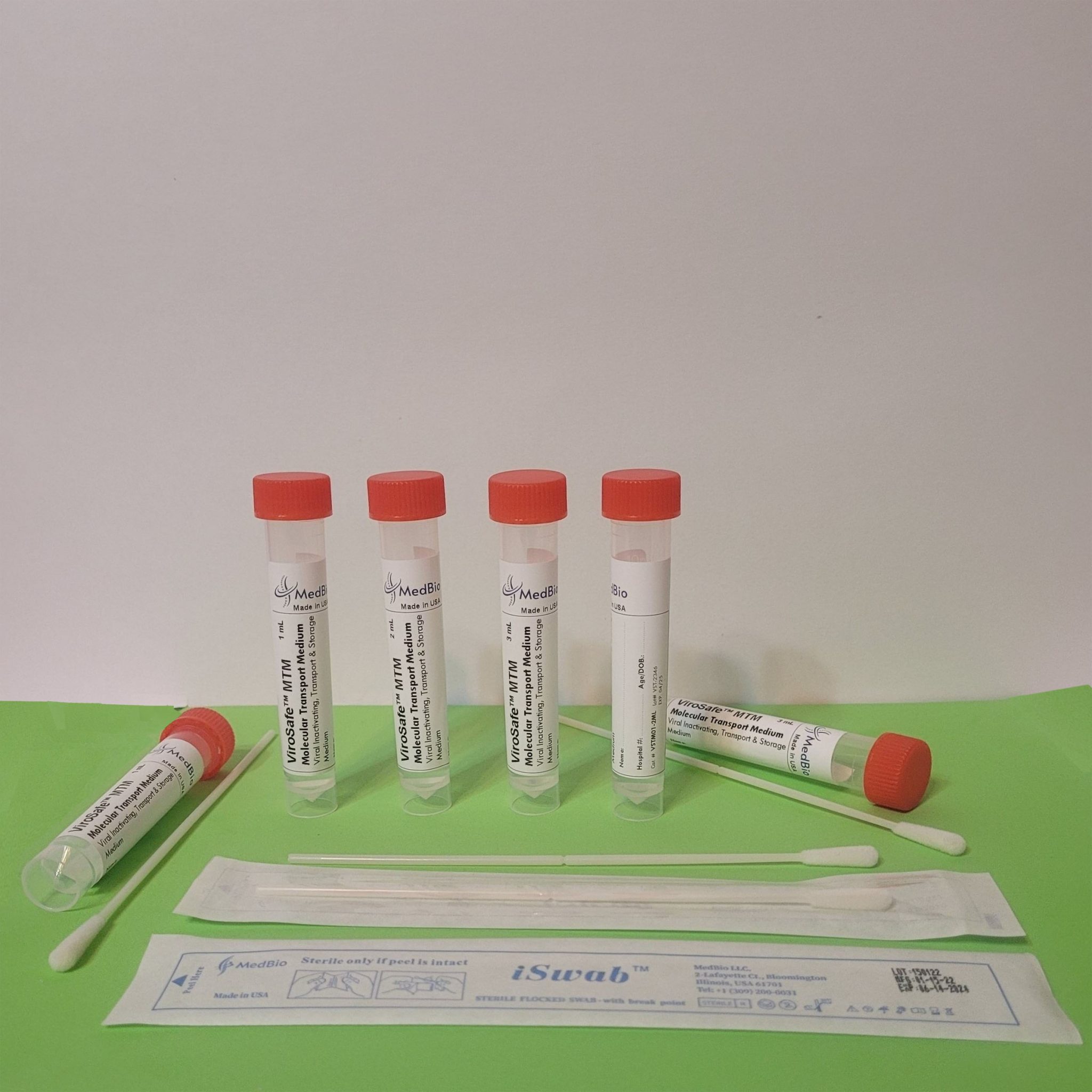 ViroSafe™ MTM Oral Sampling Kit (1 mL to 3 mL) Molecular Transport ...