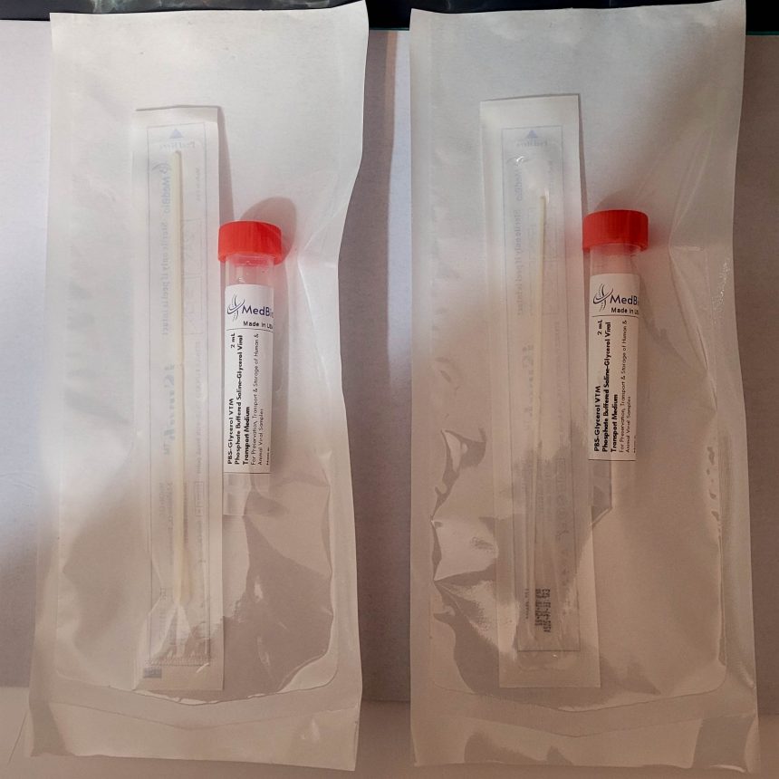 PBS-Glycerol Viral Sampling Kit-1 and Kit-2 (2 mL and iSwab™) Phosphate ...